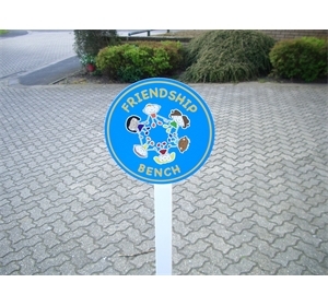 Friendship and Buddy Stop Signs