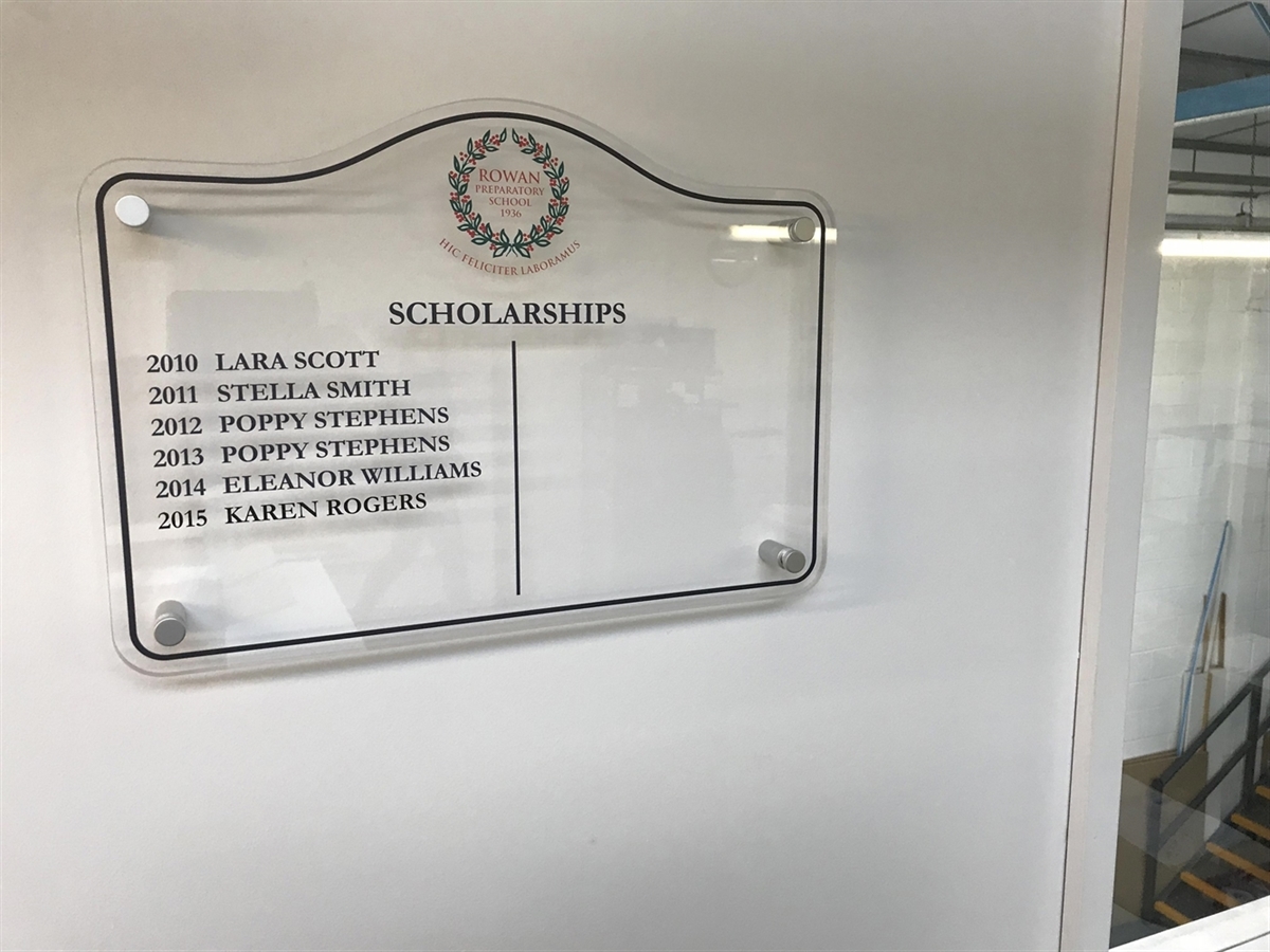 Acrylic Honours Boards